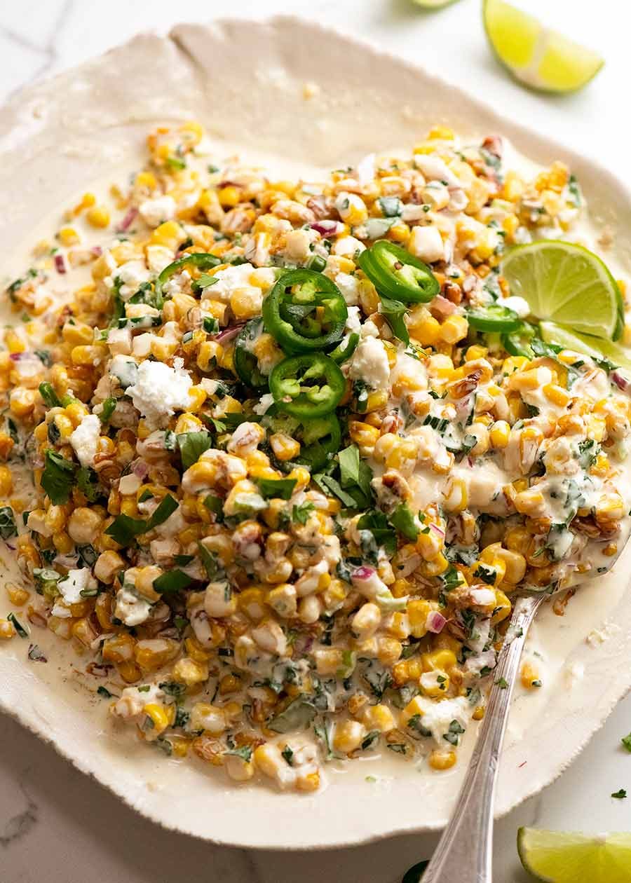 Mexican Corn Salad | RecipeTin Eats