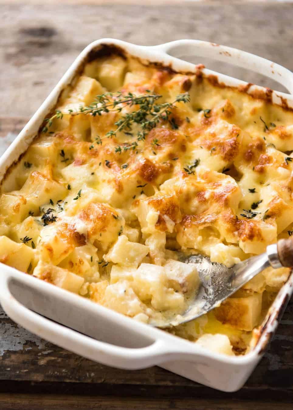 Easy Creamy Cheesy Potato Bake RecipeTin Eats Easy Creamy Cheesy Potato Bake RecipeTin Eats