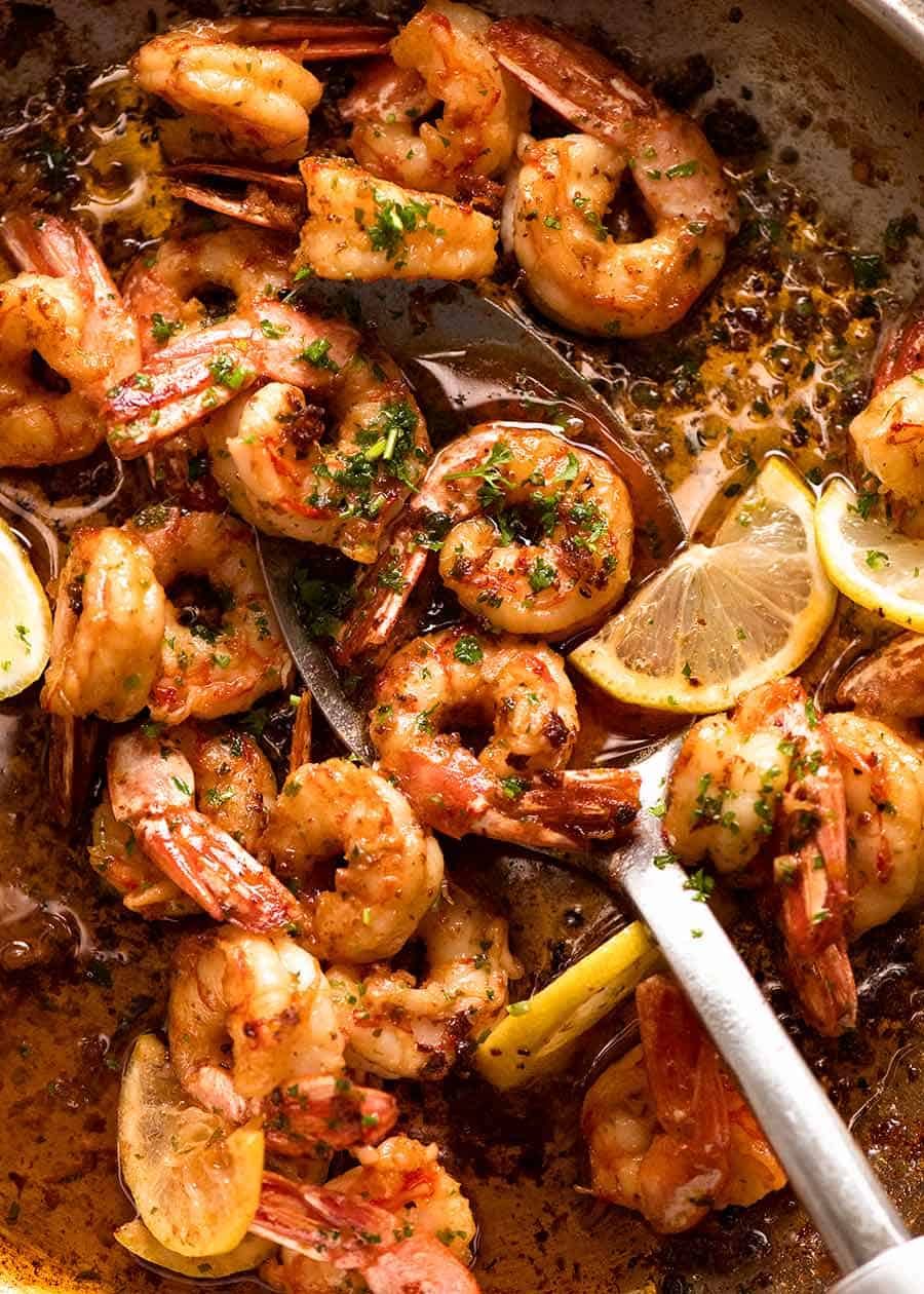 Garlic Prawns (Shrimp) | RecipeTin Eats
