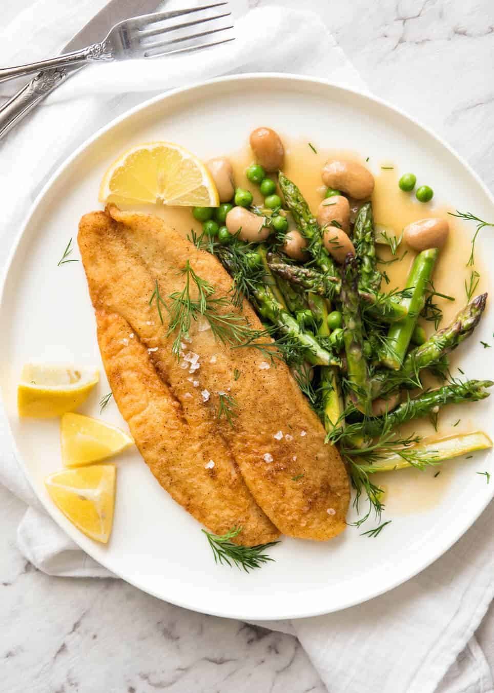 Crispy Pan Fried Fish | RecipeTin Eats
