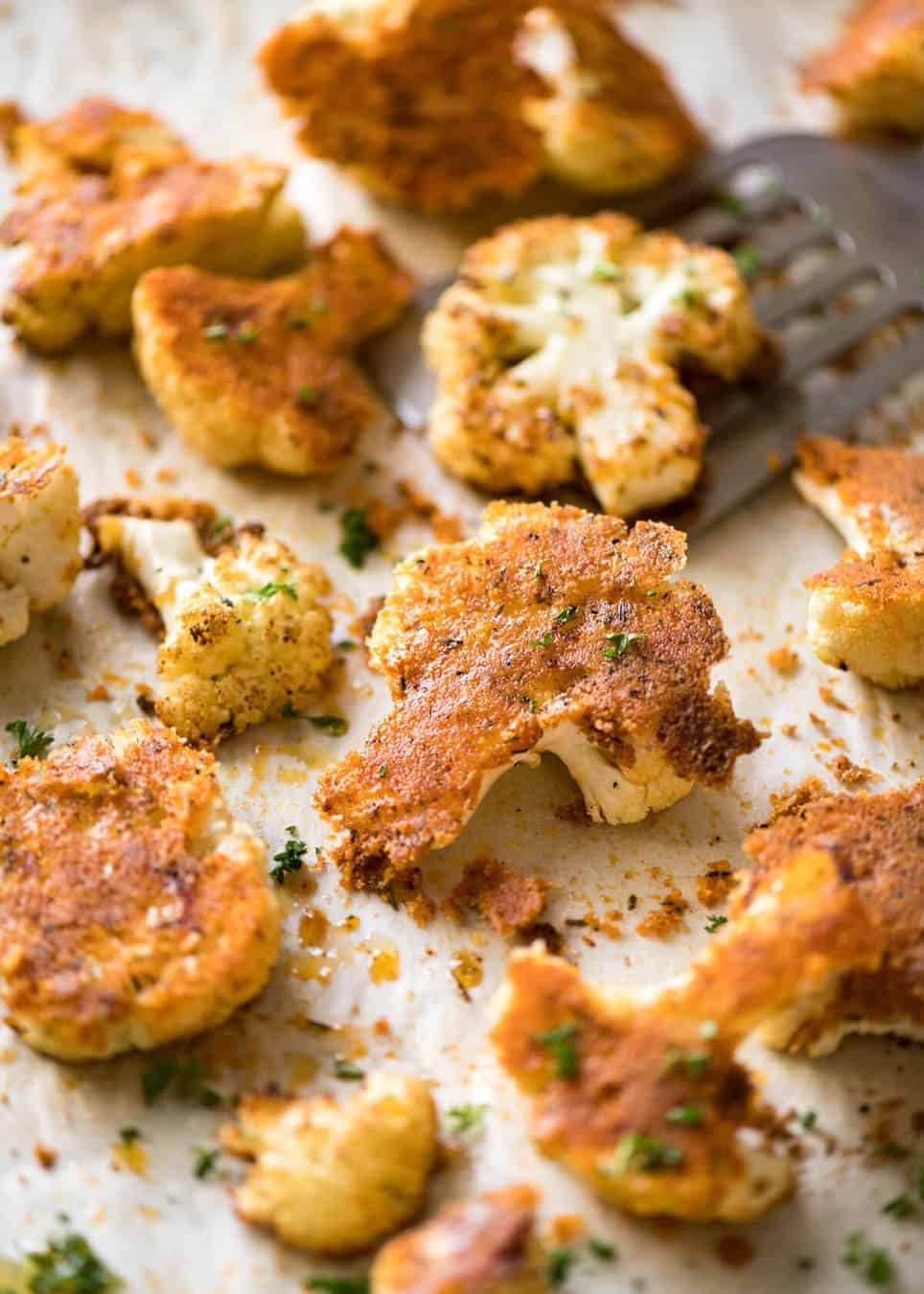 How to cut cauliflower florets - quickly with less mess! | RecipeTin Eats