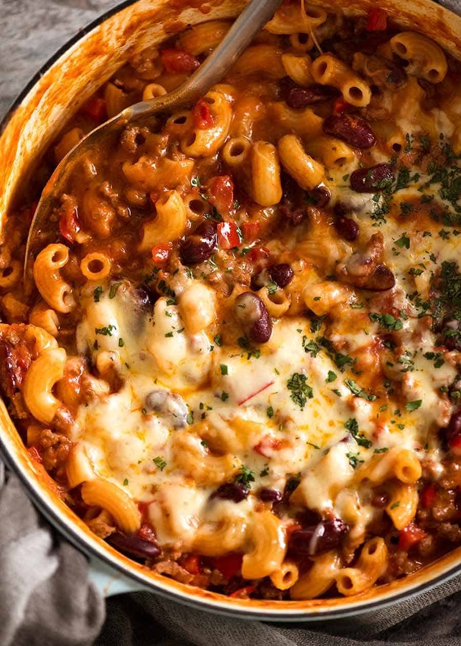 Chili Mac and Cheese | RecipeTin Eats