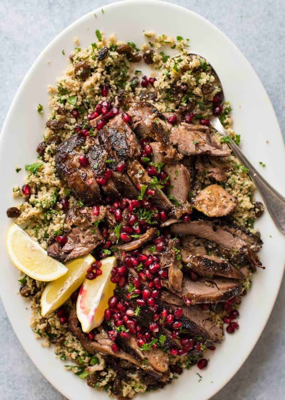 Slow Cooked Lamb Shawarma | RecipeTin Eats