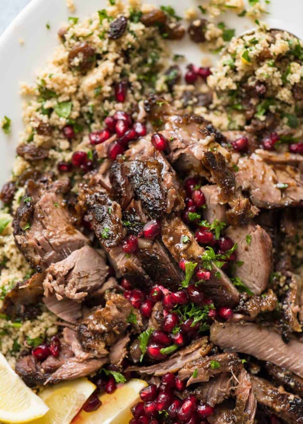Slow Cooker Roast Lamb Leg | RecipeTin Eats