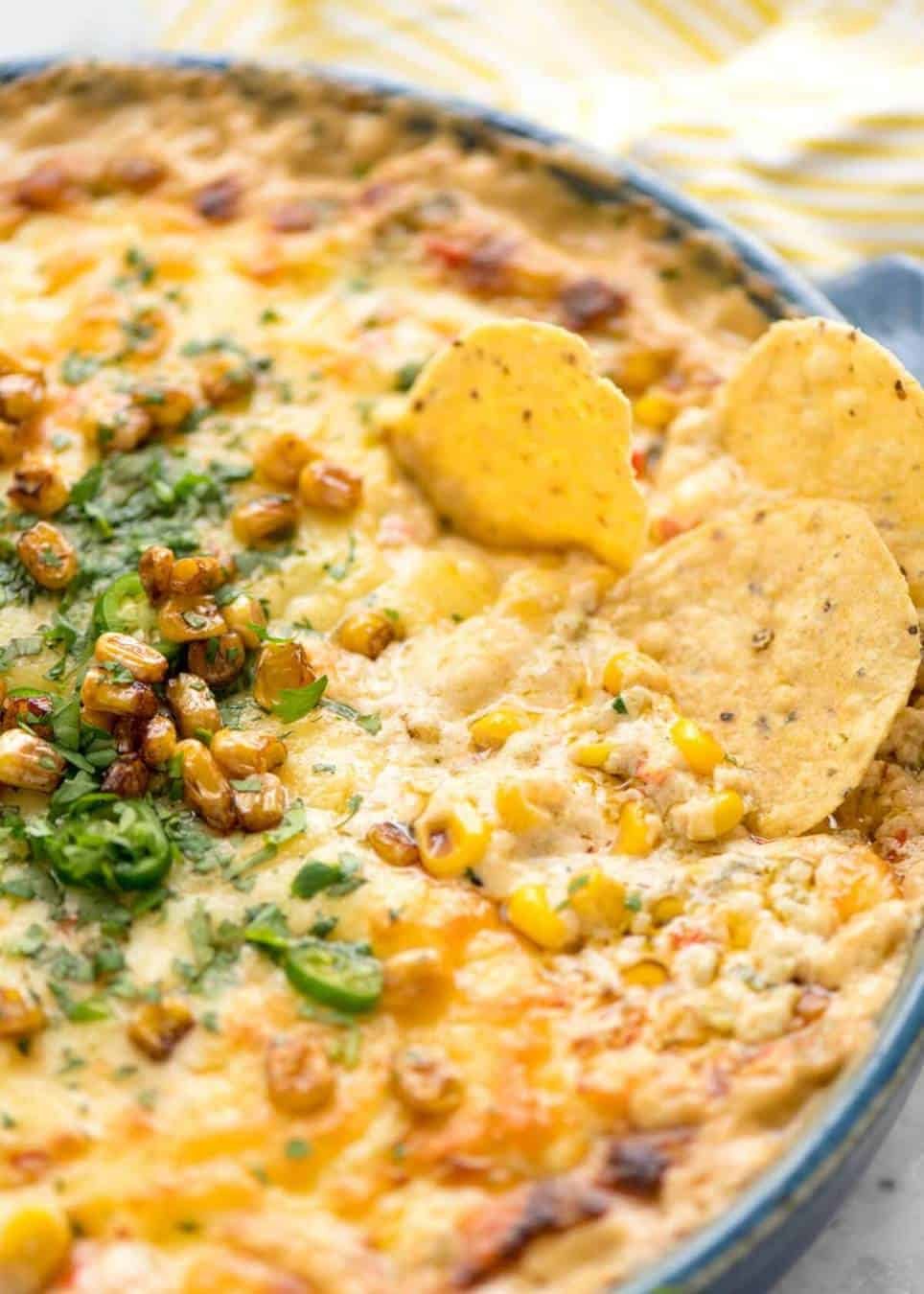 Hot Corn Dip | RecipeTin Eats