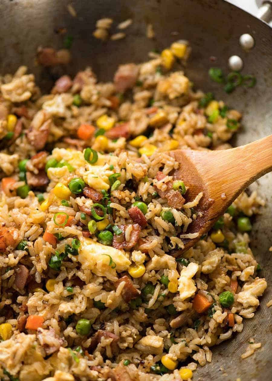 Red Vietnamese Fried Rice | RecipeTin Eats