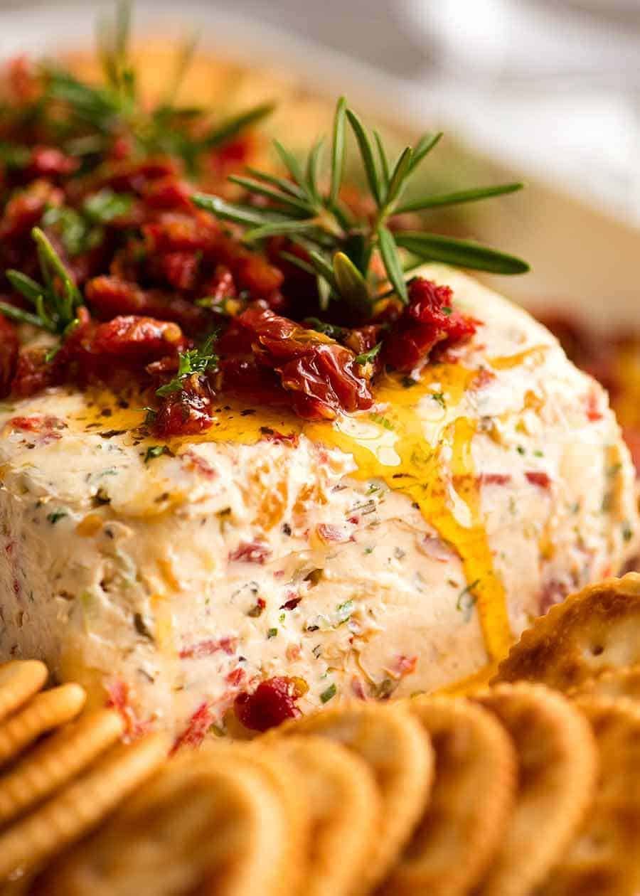 Christmas Appetiser - Italian Cheese Log! | RecipeTin Eats