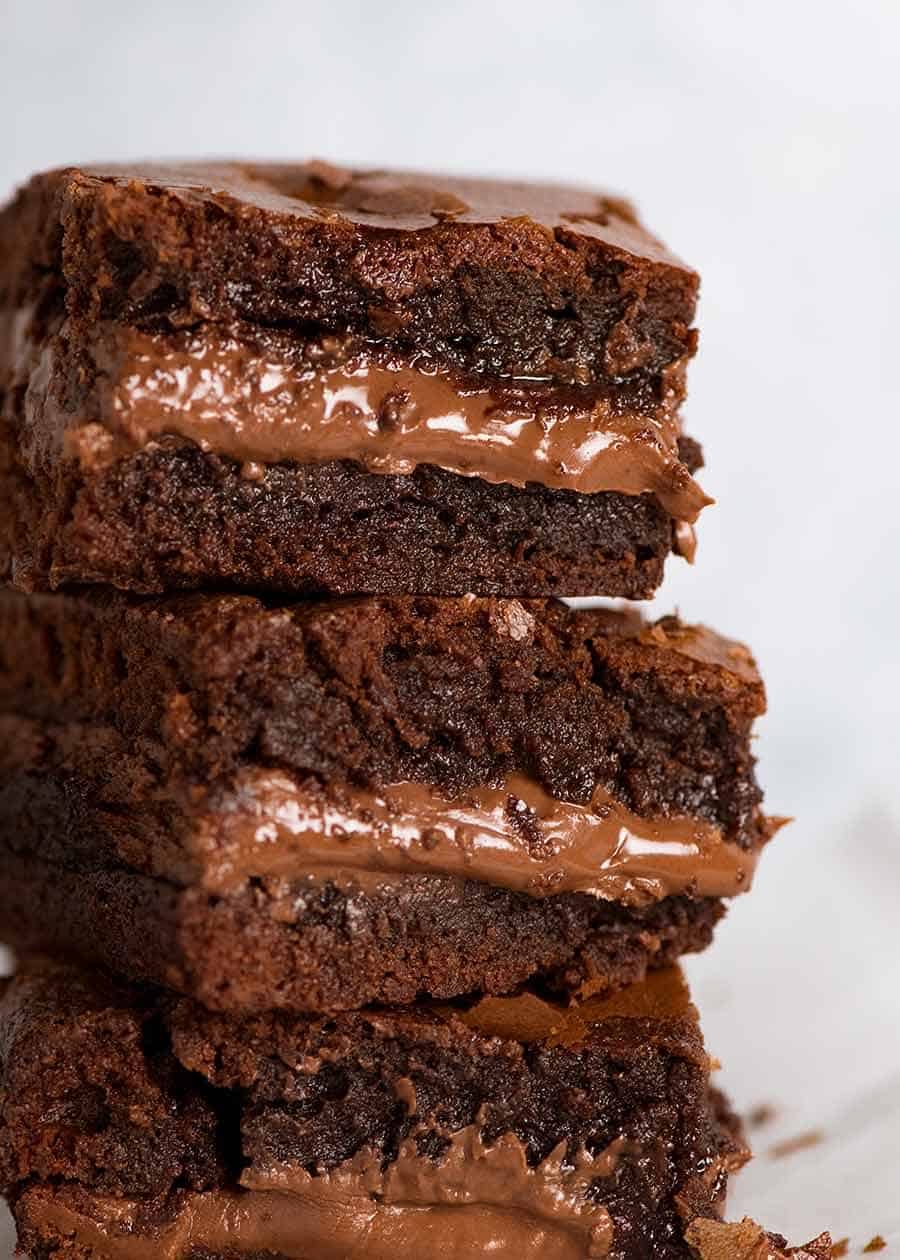 Easy Chocolate Brownies - best ever, super fudgy! | RecipeTin Eats