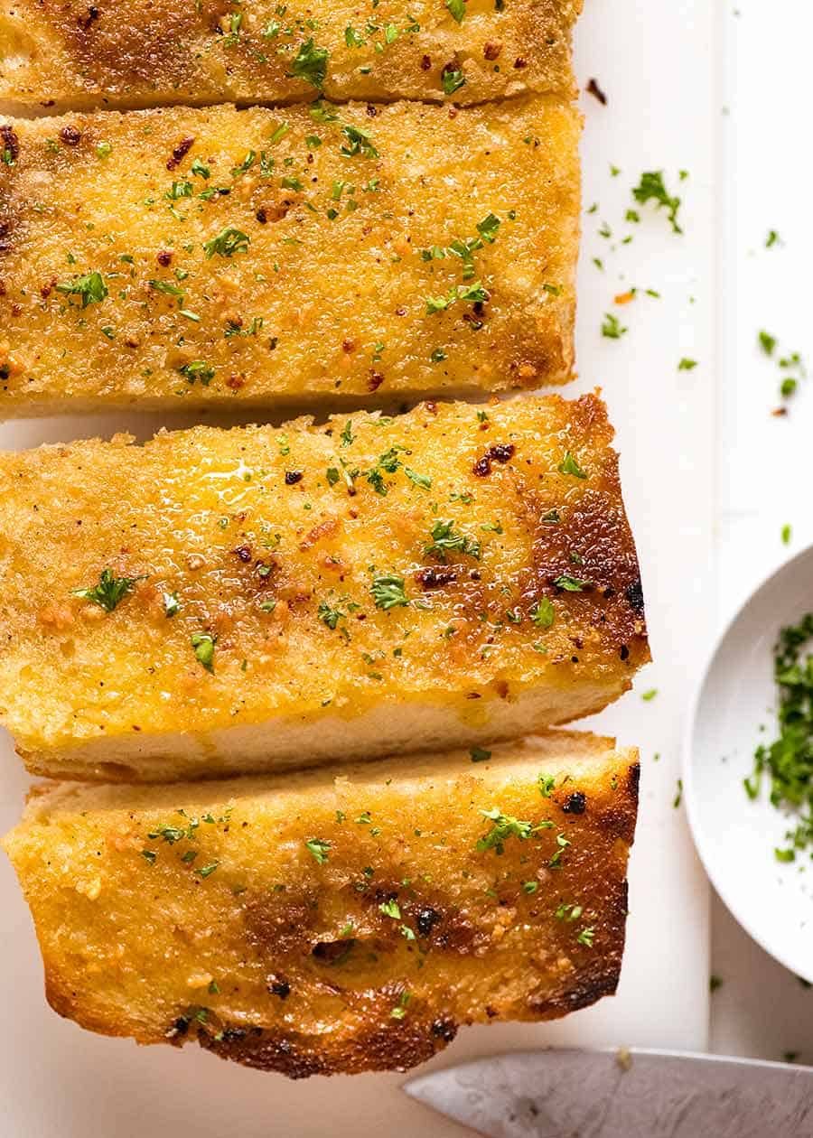 Grilled Garlic Bread | RecipeTin Eats