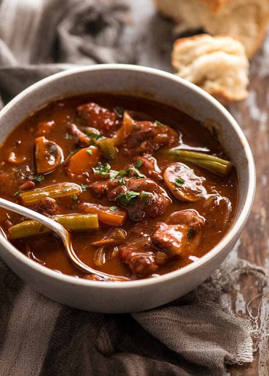 Faster Chicken Stew (Casserole) | RecipeTin Eats