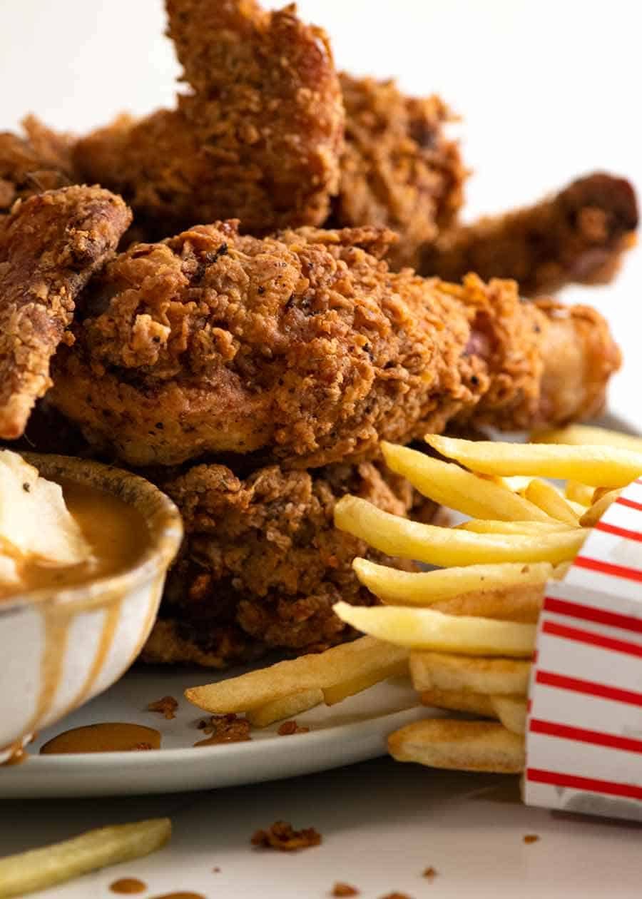 Perfect Crispy French fries | RecipeTin Eats