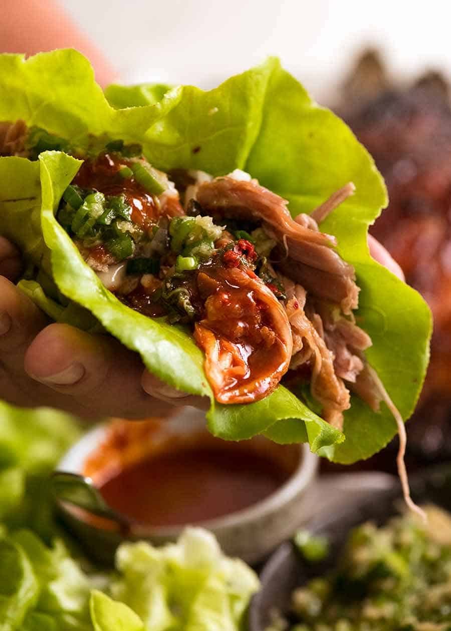 Momofuku Bossam - Korean Slow Cooked Pork Roast | RecipeTin Eats