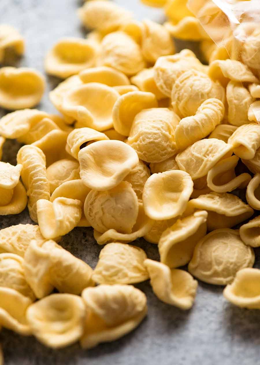 Orecchiette Sausage Pasta in creamy tomato sauce | RecipeTin Eats