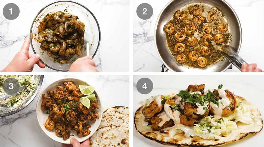 Prawn Tacos (Shrimp) | RecipeTin Eats