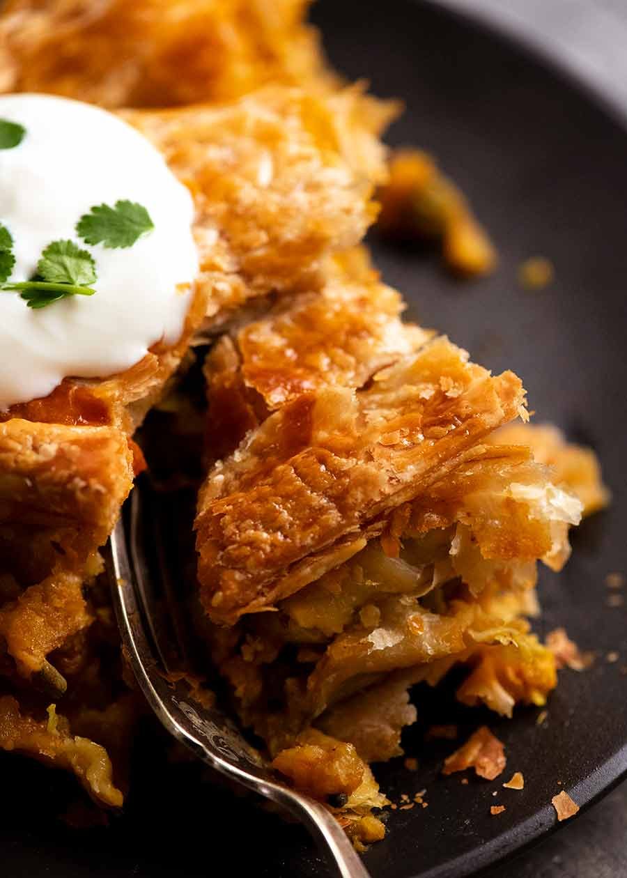 Vegetable Samosa Pie | RecipeTin Eats