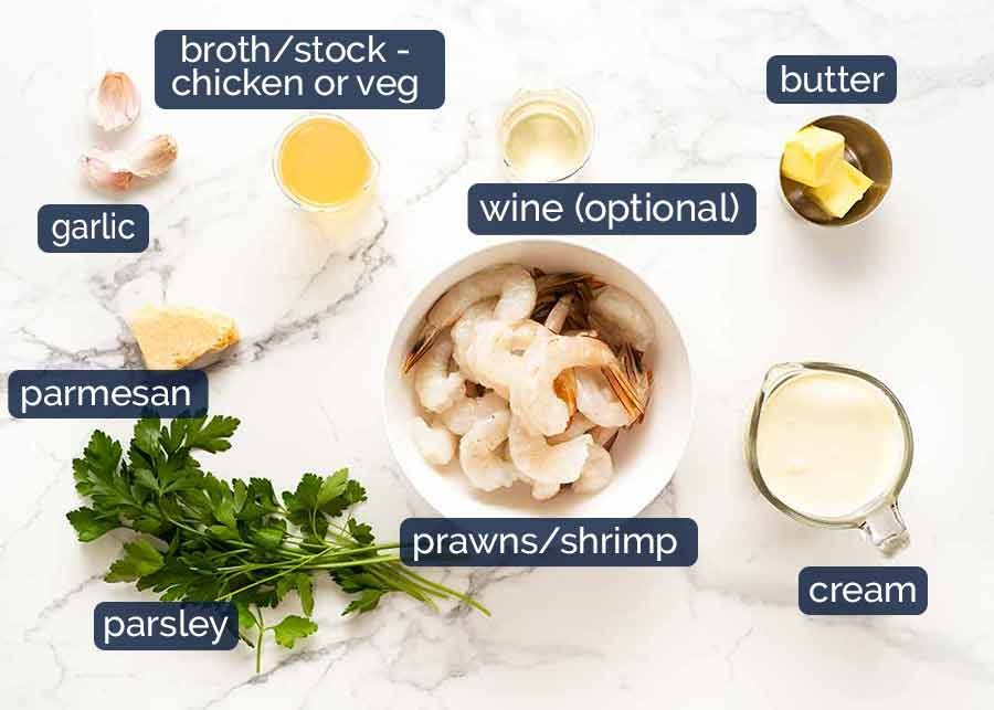 Creamy Garlic Prawns (Shrimp) | RecipeTin Eats