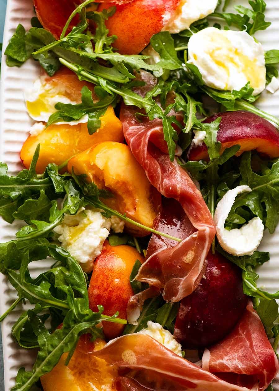 Peach Salad | RecipeTin Eats