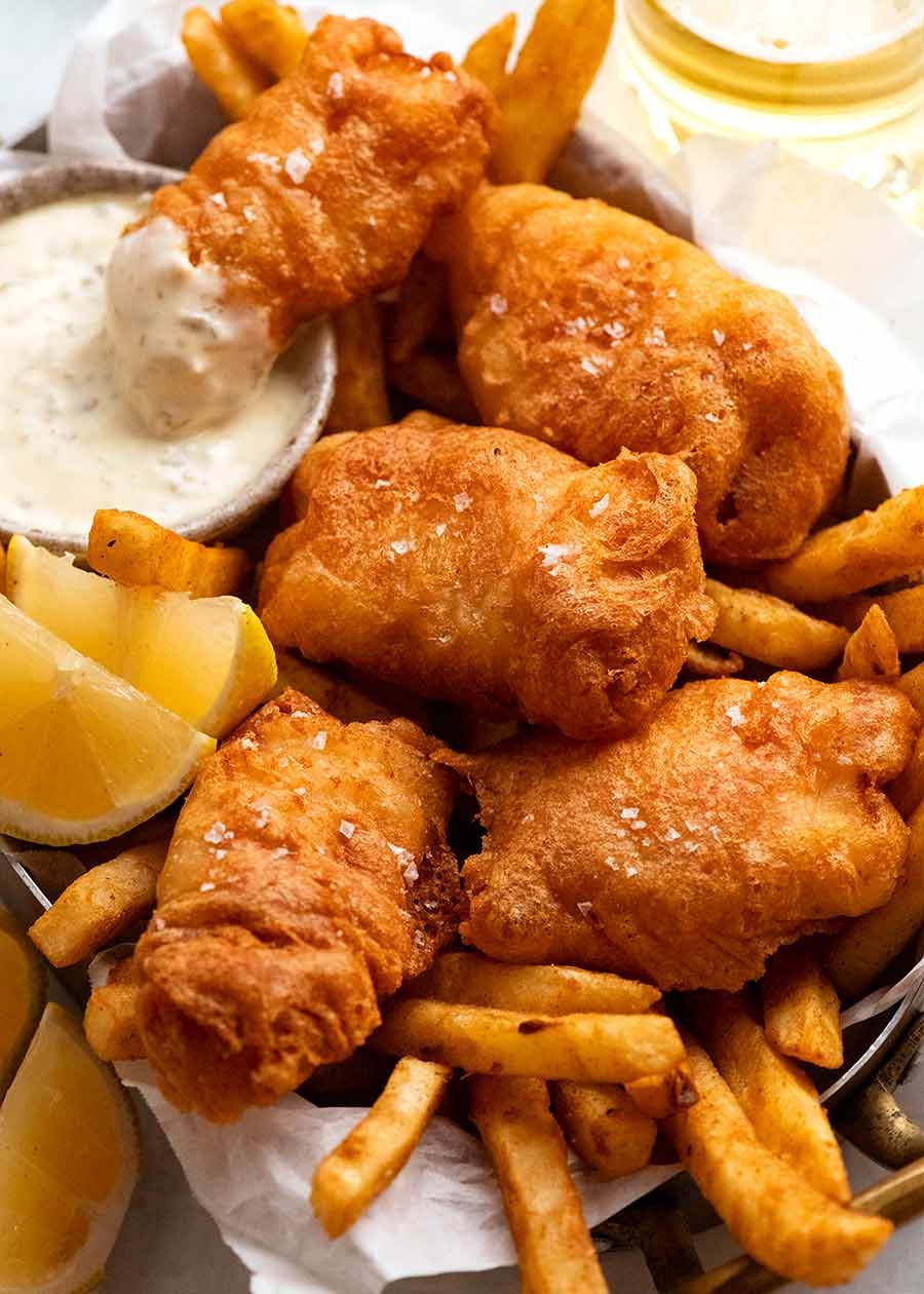 Emergency EASY Fish recipe - Parmesan Crumbed Fish! | RecipeTin Eats