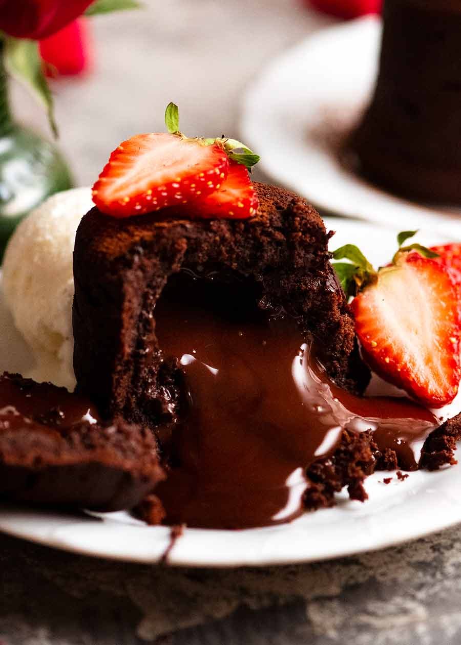Chocolate Self Saucing Pudding | RecipeTin Eats