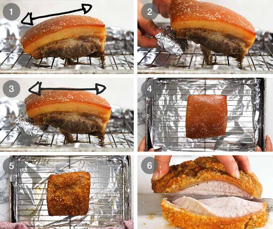 Slow-Roasted Crispy Pork Belly | RecipeTin Eats