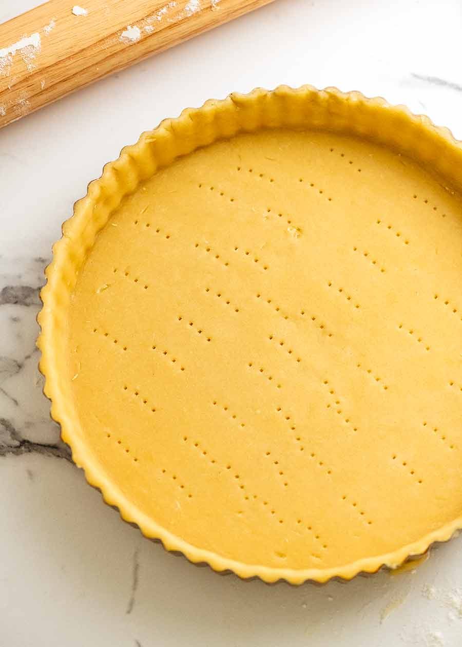Sweet Tart Crust (French pastry – Pâte Sucrée) | RecipeTin Eats