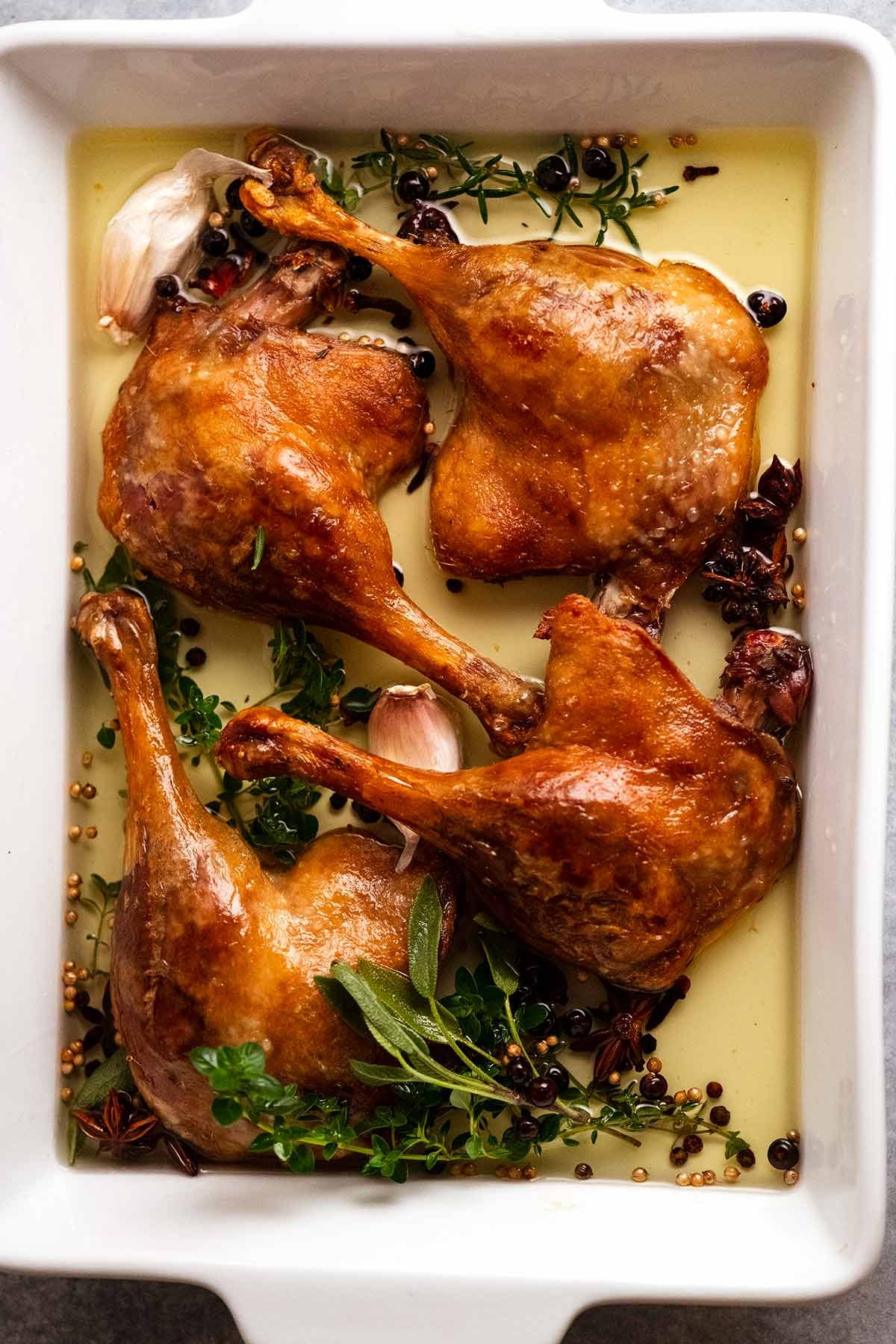 Duck Confit (French slow-cooked duck) | RecipeTin Eats