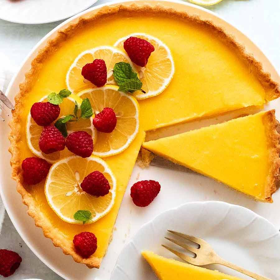 Lemon Tart | RecipeTin Eats
