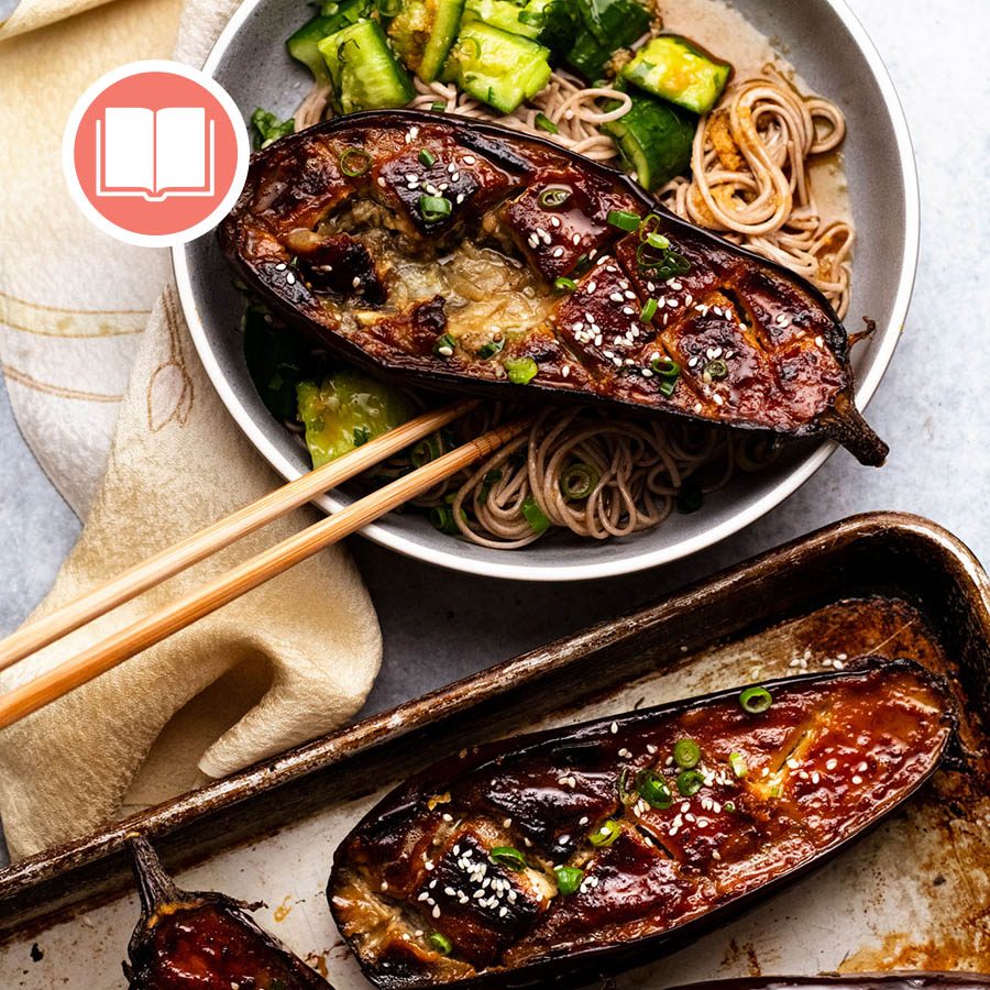Almost no-oil Pan Fried Eggplant | RecipeTin Eats