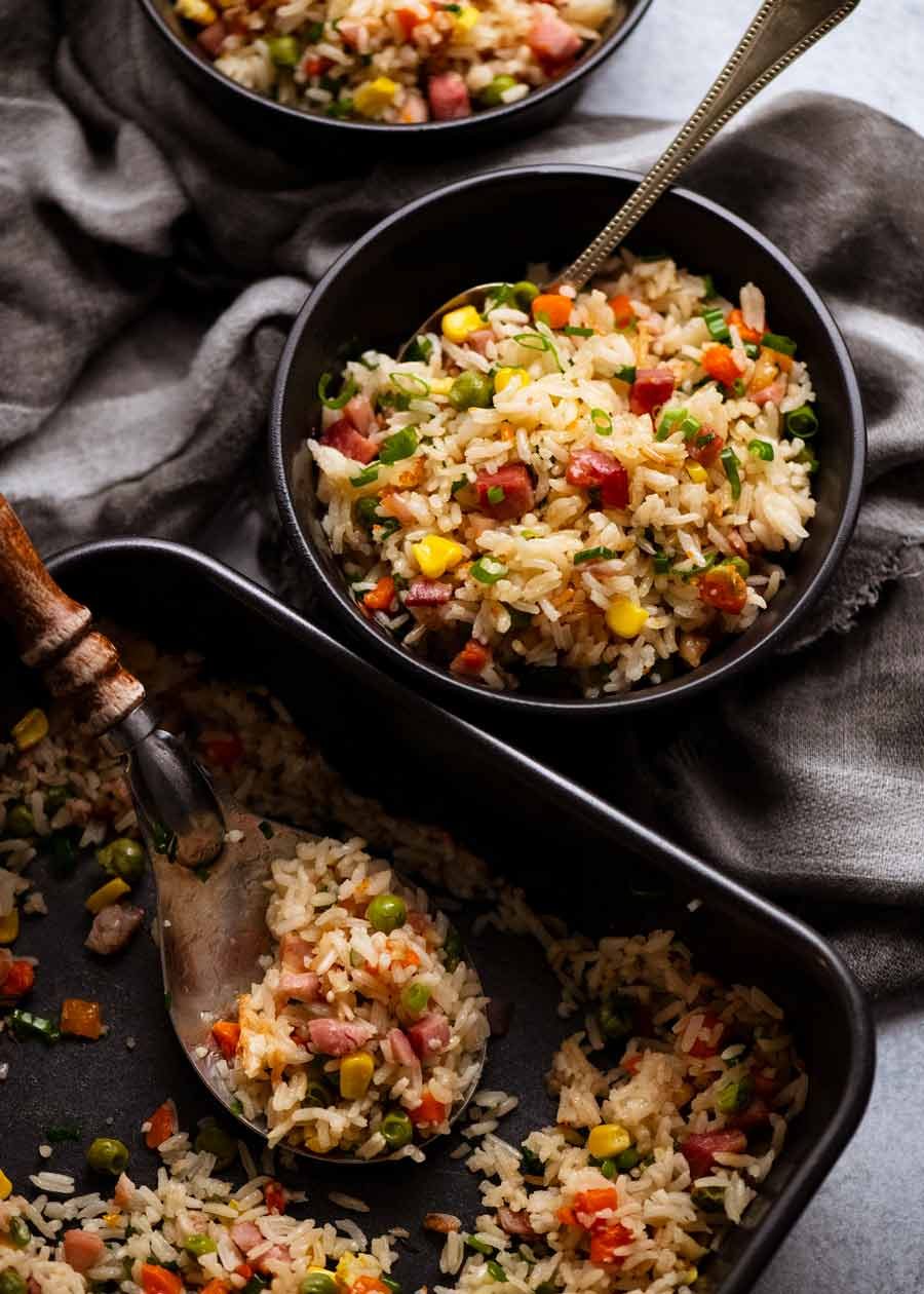 Red Vietnamese Fried Rice | RecipeTin Eats