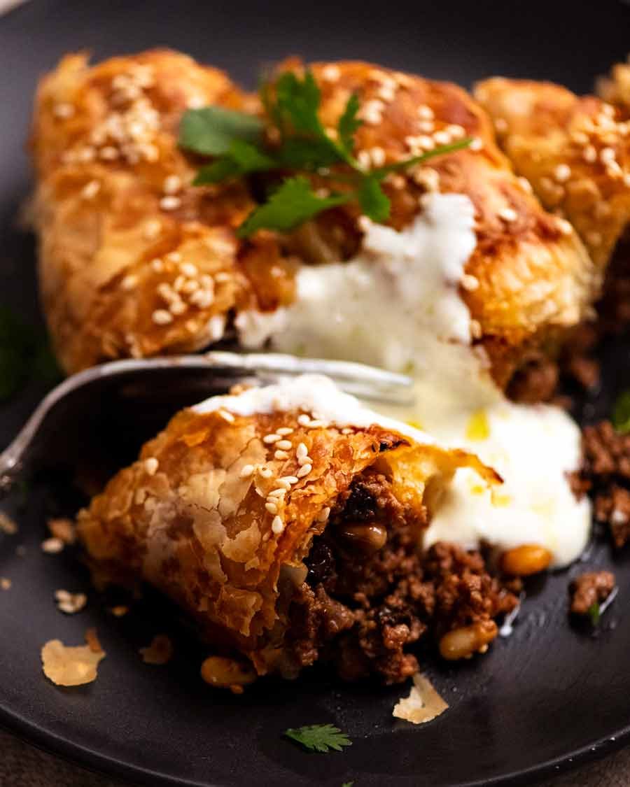Borek - Spiced lamb filo pastry | RecipeTin Eats