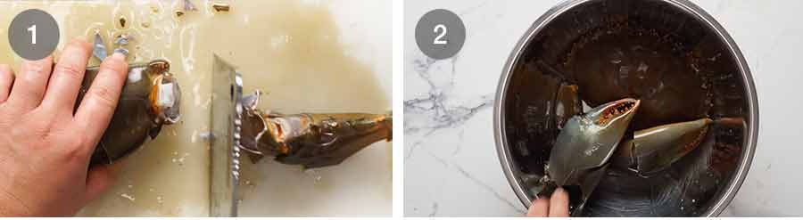 How to clean and cut a whole crab | RecipeTin Eats
