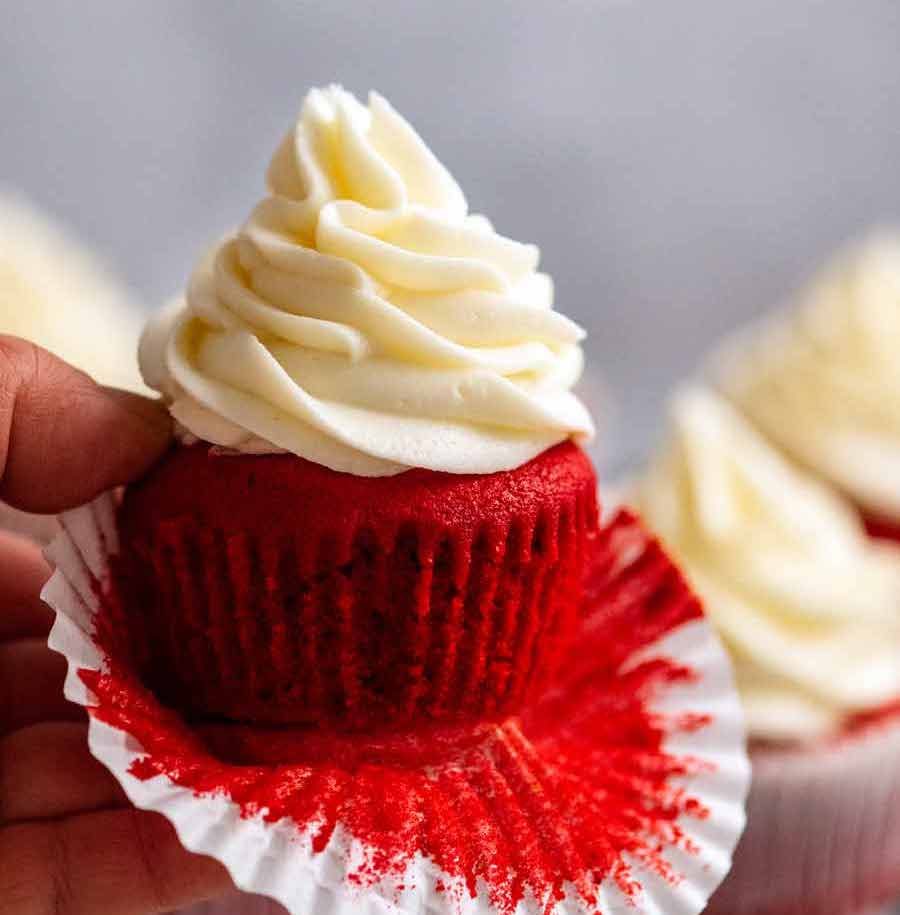 Vanilla Cupcakes (that actually stay moist) | RecipeTin Eats