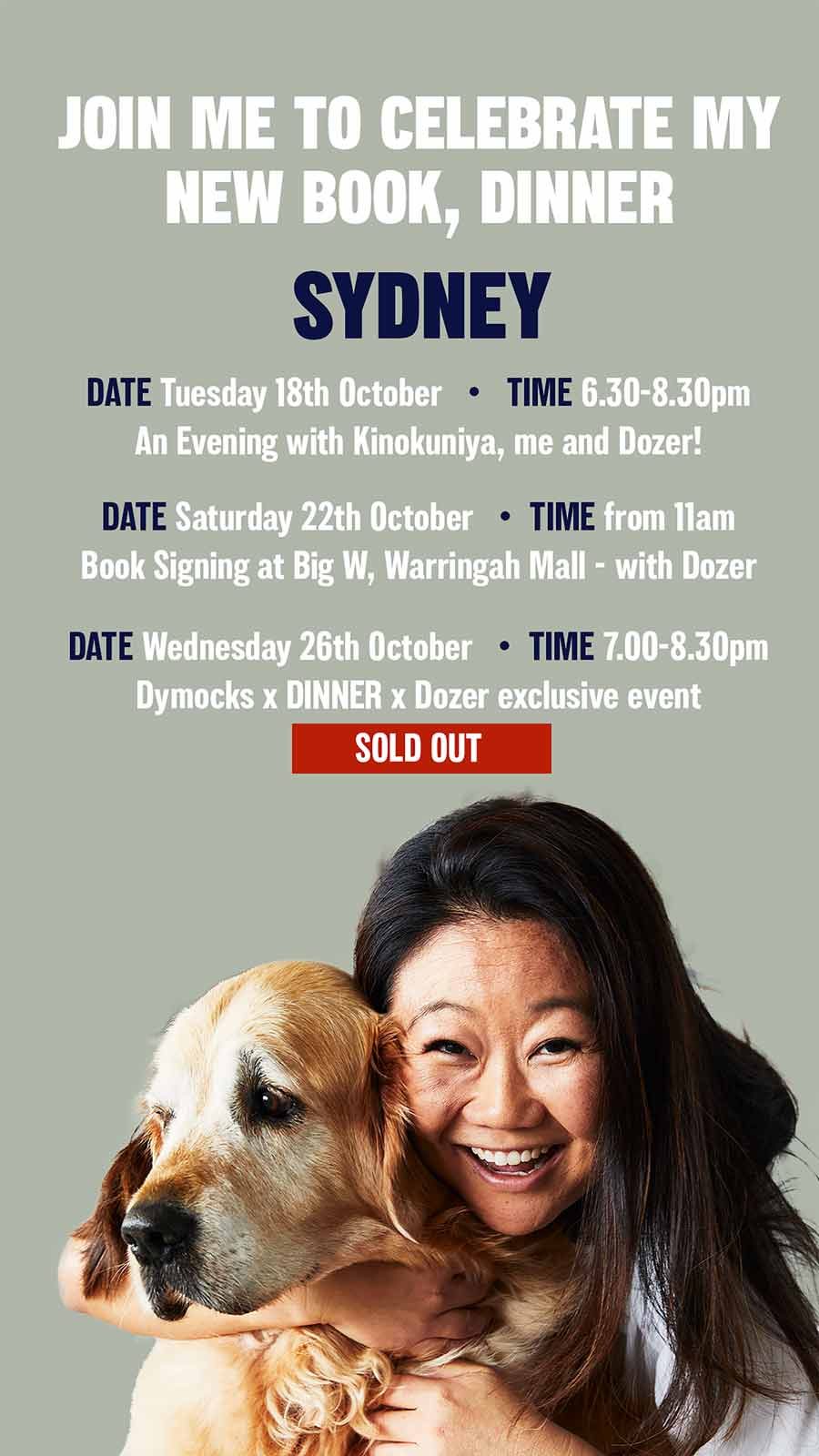 Cookbook tour dates & exclusive Dinner with me! | RecipeTin Eats