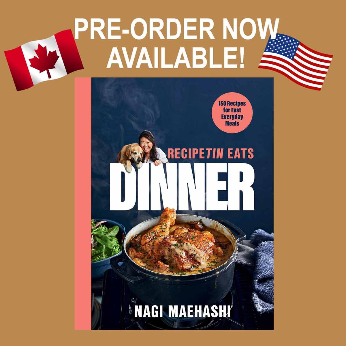 FREE gift for "Dinner" pre-orders! (UK, US, CAN) | RecipeTin Eats