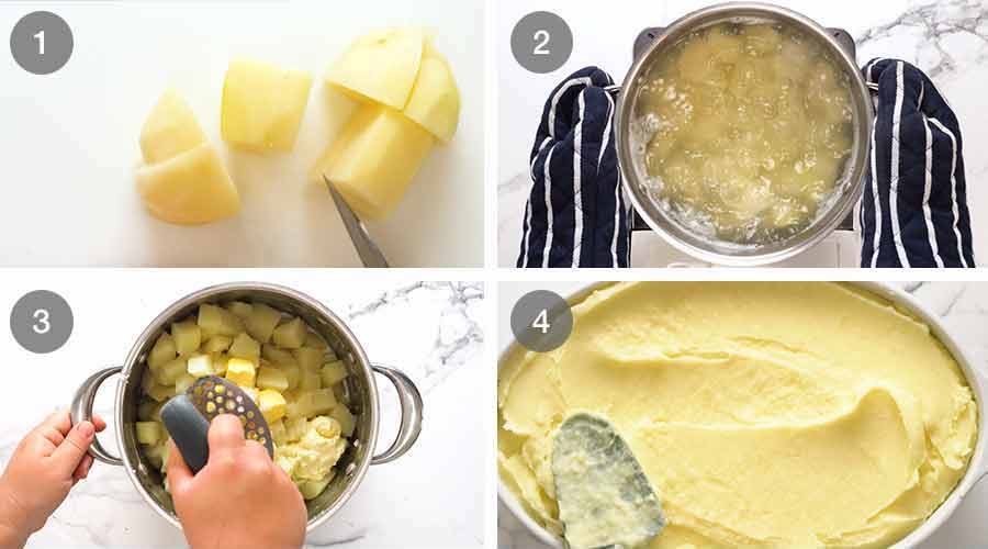 Make-ahead Mashed Potato Casserole | RecipeTin Eats