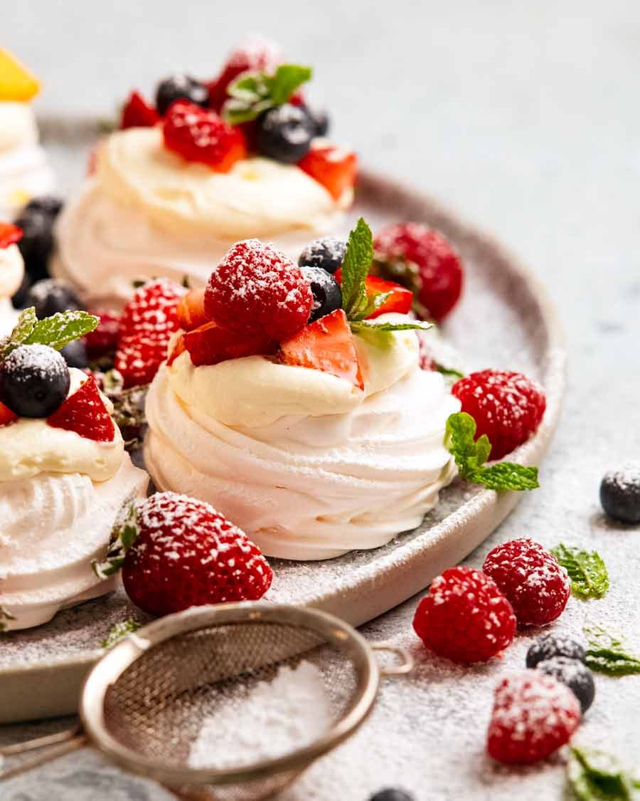 Mini Pavlovas | RecipeTin Eats