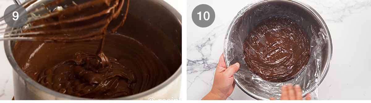Chocolate custard cake | RecipeTin Eats