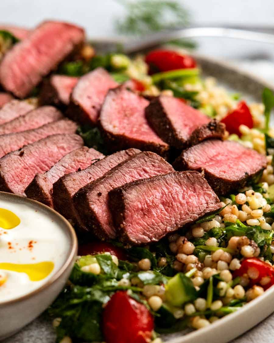 Moroccan lamb backstrap | RecipeTin Eats