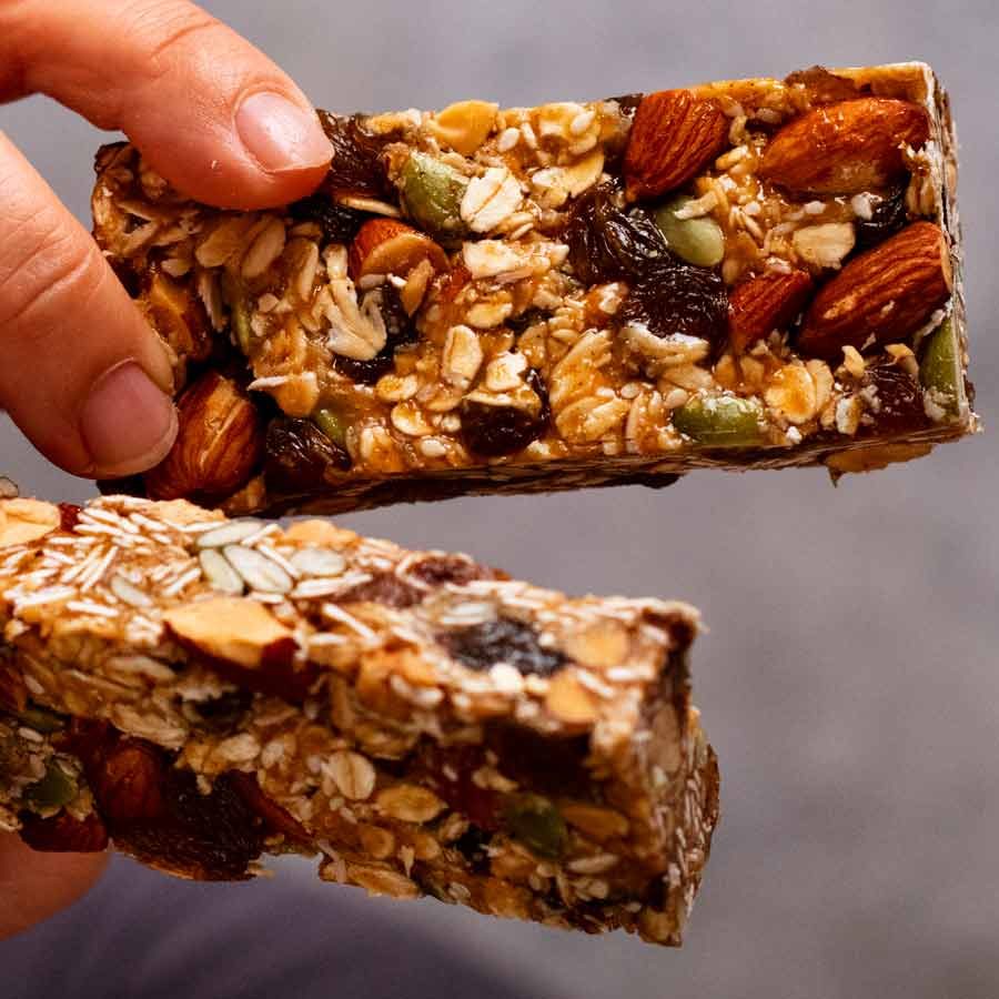 Chewy muesli bars (granola bars) | RecipeTin Eats