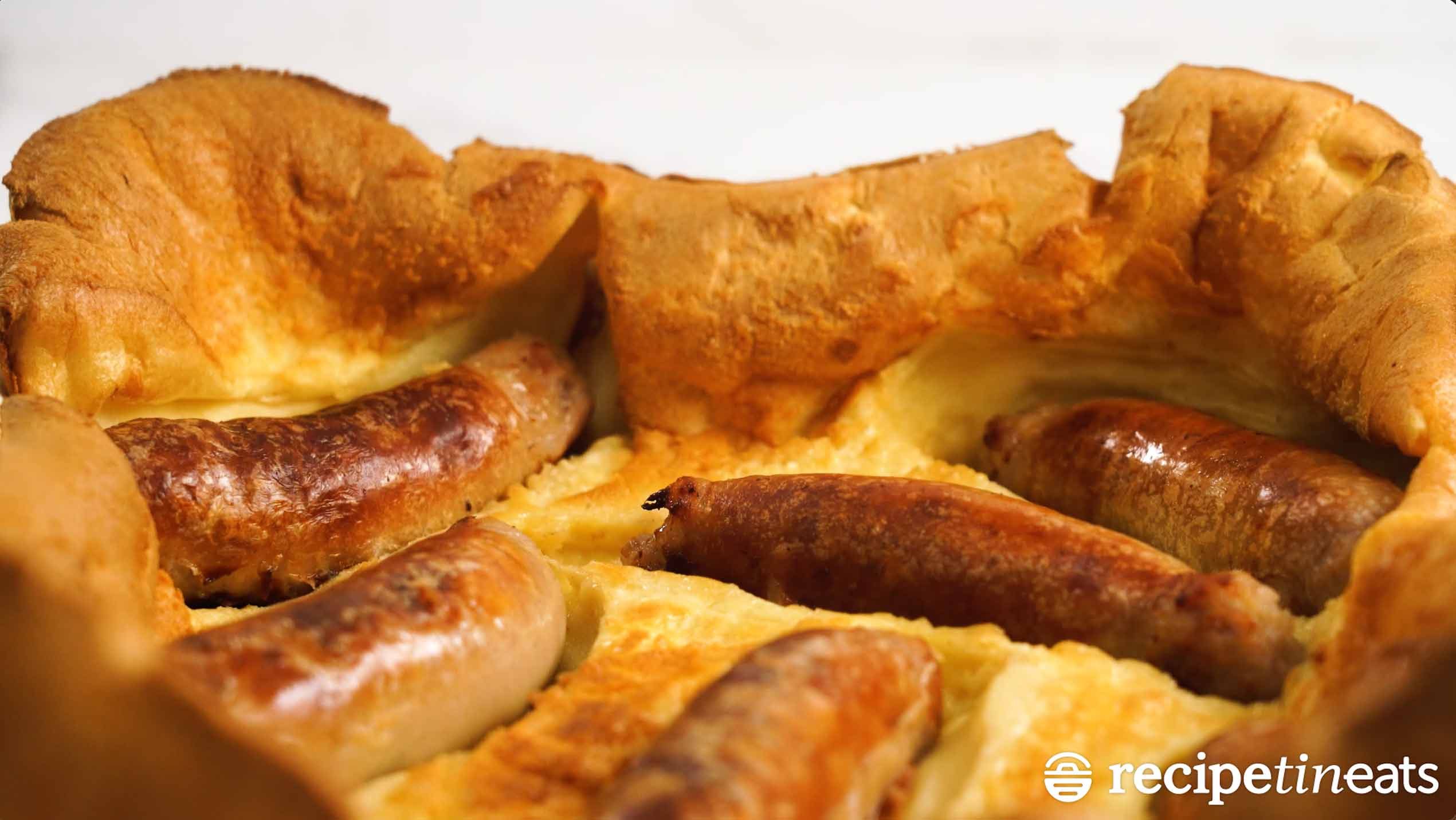 Toad in the hole - UK cookbook release!🎉 | RecipeTin Eats