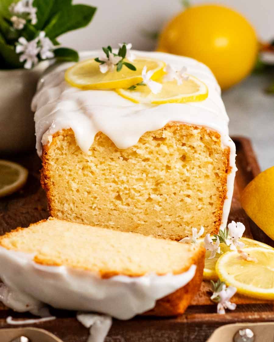 Glazed lemon loaf | RecipeTin Eats