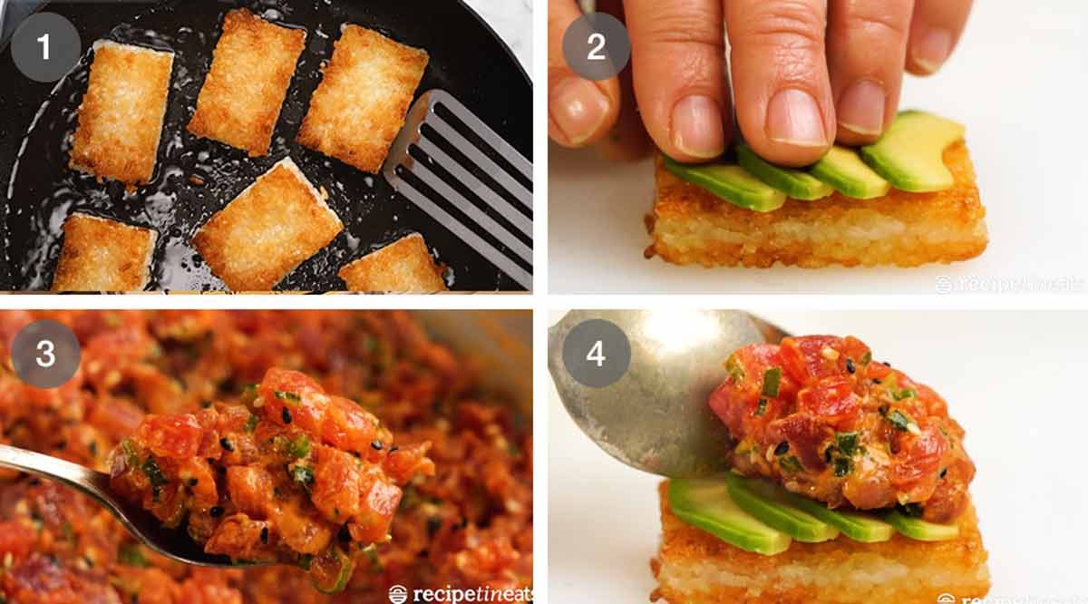 Spicy Tuna Crispy Rice (Nobu) | RecipeTin Eats