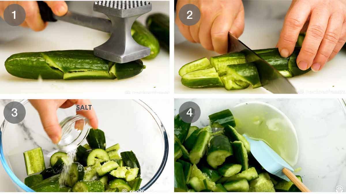 Spicy Asian Cucumber Salad | RecipeTin Eats