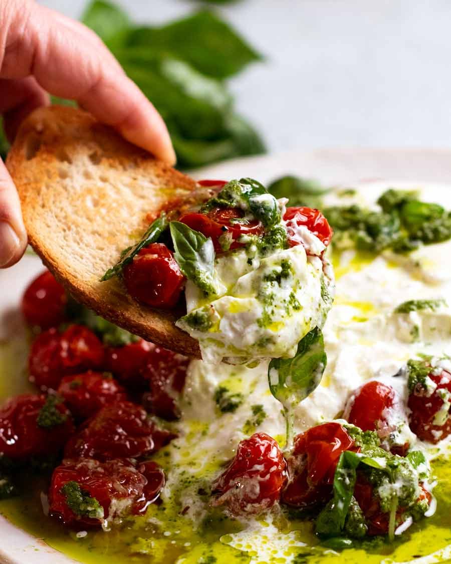 Bursty Tomato Burrata Salad | RecipeTin Eats