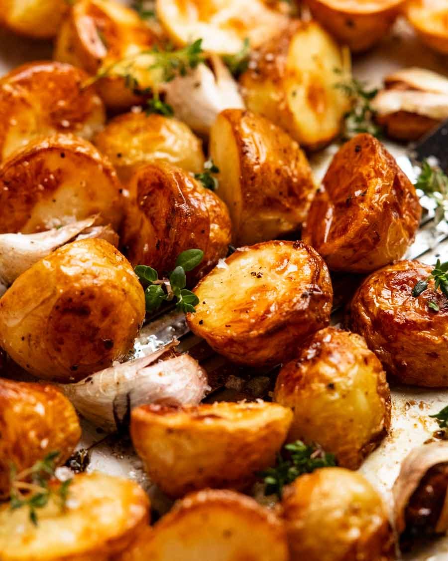 Ultra Crispy Smashed Potatoes | RecipeTin Eats