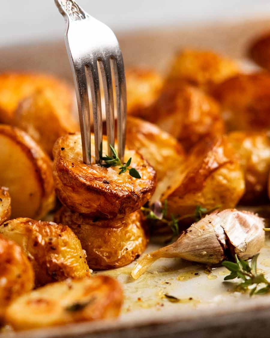 Easy Roast Potatoes | RecipeTin Eats