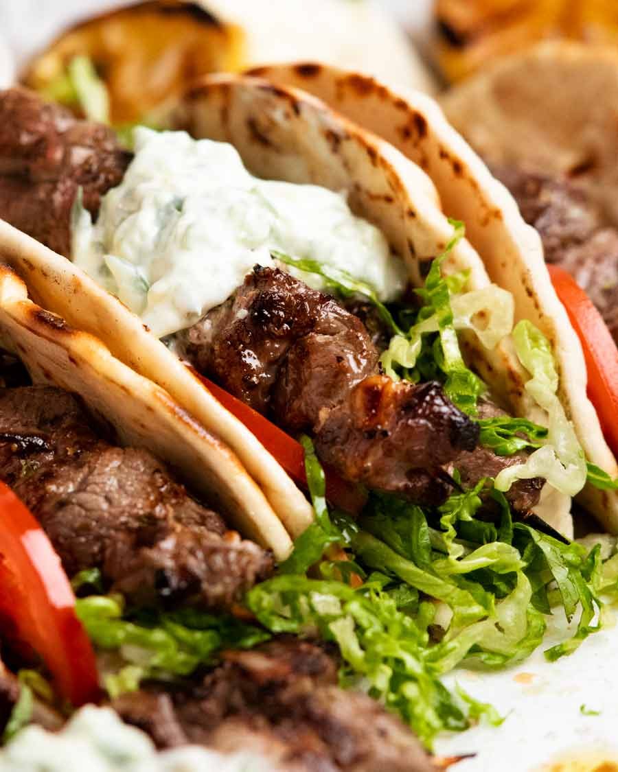 Lamb Souvlaki | RecipeTin Eats