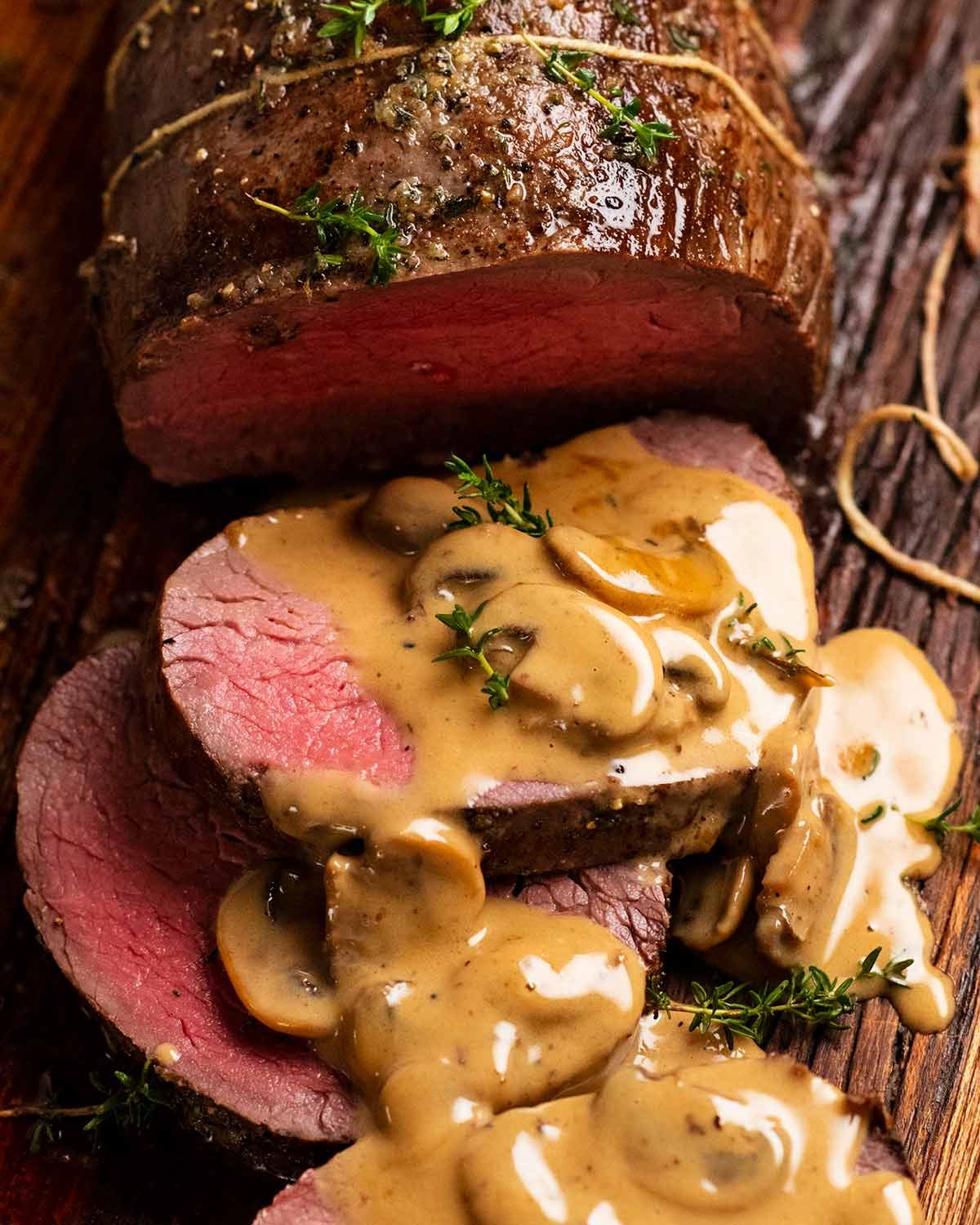 A magnificent Roast Beef Tenderloin | RecipeTin Eats