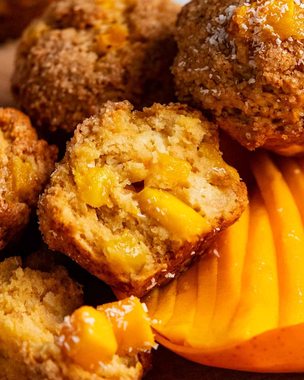 Mango muffins | RecipeTin Eats