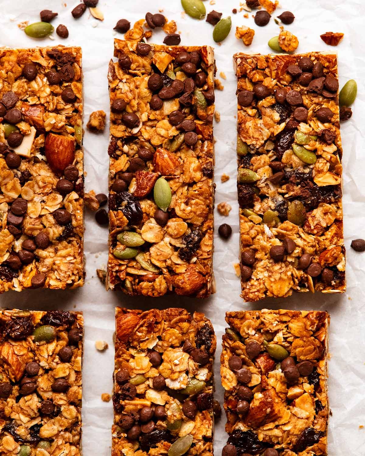 Crunchy muesli bars (granola bars) | RecipeTin Eats